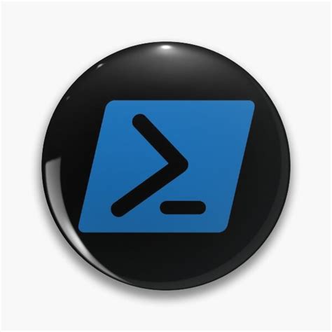 The Logo For Windows Powershell On A Dark Background
