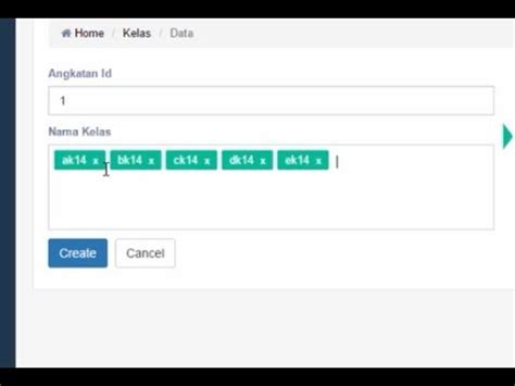 Tutorial Codeigniter Input Multi Tag Form Using Database YouTube