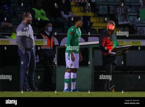 Yeovil Town Fc Versus Hartlepool United National League Vanarama