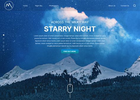 Landing Page Parallax Effect Figma