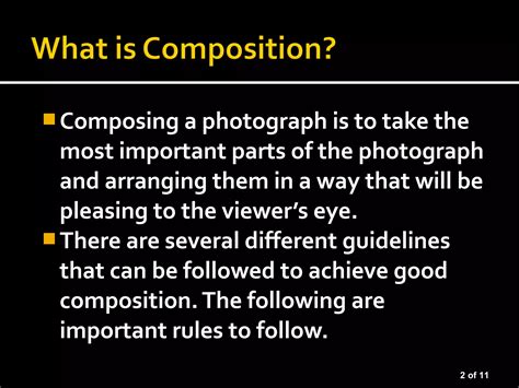 Powerpoint Compositions Ppt