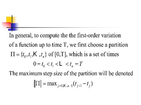 3 4 Quadratic Variation N 3 4 1