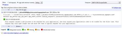 Java Appengine Log Output Stack Overflow
