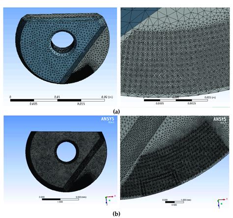 Mesh Generation A The Mesh Before Optimization B The Optimized