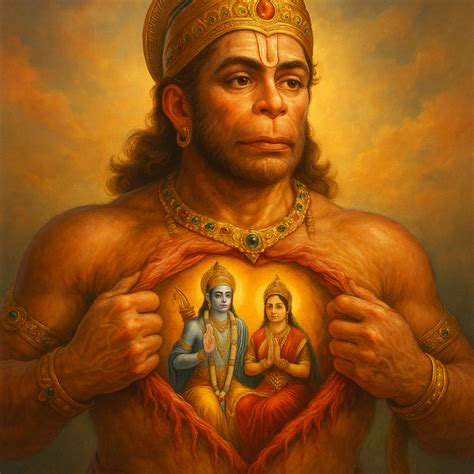 Why Hanumans Heart Was The Temple Of Rama — Not The World Outside