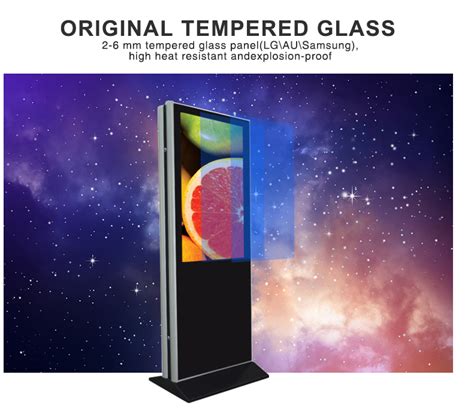 55인치 양면 Lcd 디지털 사이니지 의 고품질 55인치 양면 Lcd 디지털 사이니지