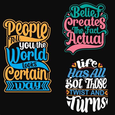 독특한 티셔츠 디자인을 위한 타이포그래피 또는 레터링 및 트렌디한 인용문 또는 손으로 그린 레터링 그래픽 프리미엄 벡터