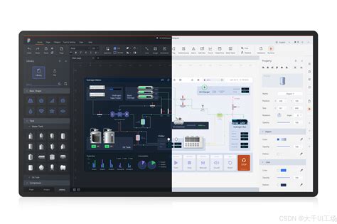 工业4 0工控终端桌面软件，设计的简直无可挑剔 工控软件界面 Csdn博客