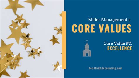 Excellence Core Value 2 Miller Management