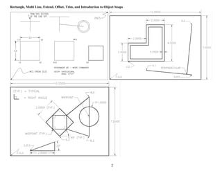 Autocad Exercises Pdf