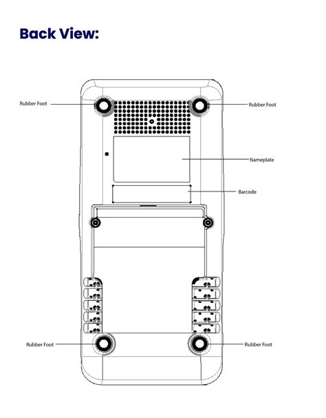Pax L920 Charging Dock For Pax A920 Terminal L920 Bm