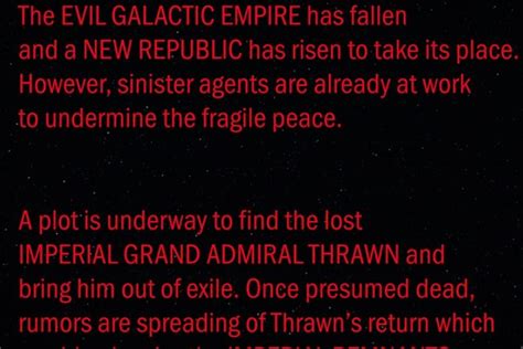 ‘ahsokas Opening Crawl Declares The Future Of Star Wars