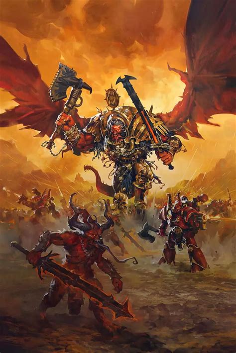 Angron Warhammer 40k Artwork 40k Gallery