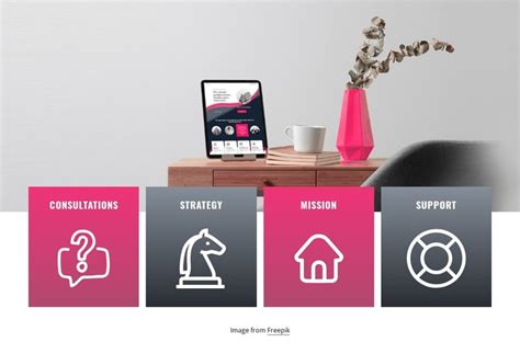 Grid Repeater With Large Icons Css Template By Nicepage