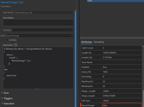 Solved Attribute Rule To Update A Field Based On Edit To Esri