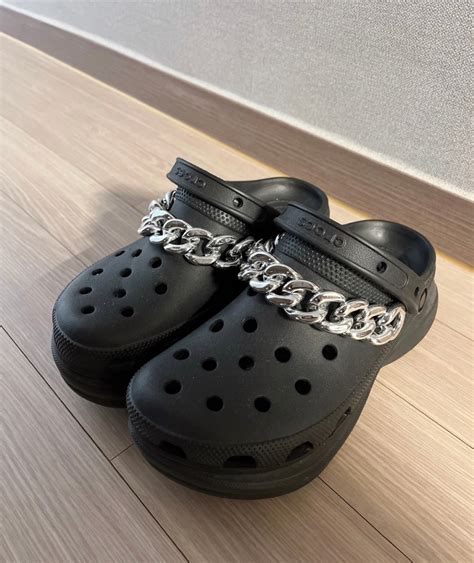 체인 크록스 새상품 당근마켓 중고거래