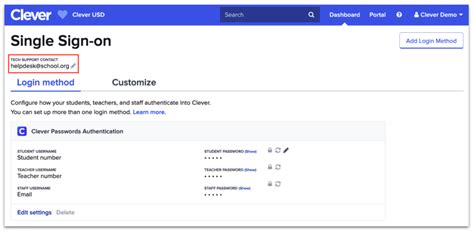 Single Sign On Sso Clever Passwords Log In With Clever