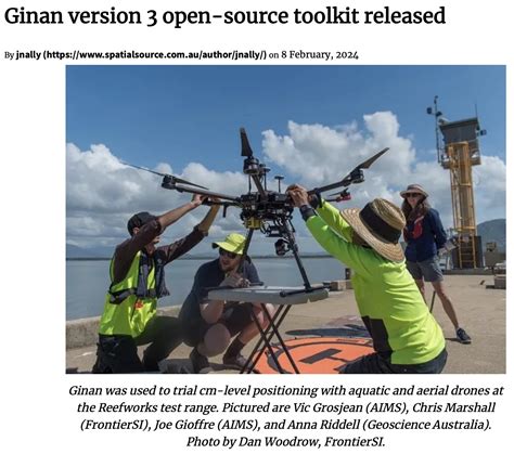 ginan version 3 open source toolkit released vic grosjean