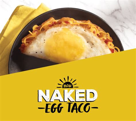 Taco Bell Our New Naked Egg Taco Is Breakfast Stripped Down Milled