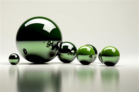 Premium Ai Image Luxury Golden Shiny Spheres With Float Gradient Background Abstract Geometric