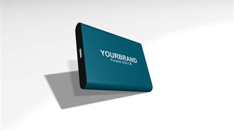 External Ssd Drive Generic Model Turbosquid 2356536