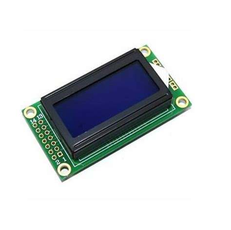 0802a lcd 2x8 blue display with hd44780 driver arduino arduino diy displays cameras and laser