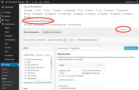 Wordpress Title Tag Für Navigationsmenü Einblenden