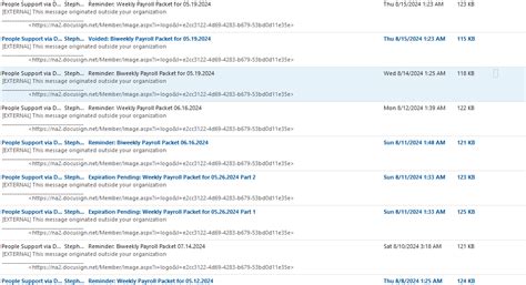Receiving Random Emails From DocuSign In The Morning Hours Community
