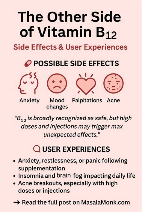 Vitamin B12 Side Effects Masala Monk