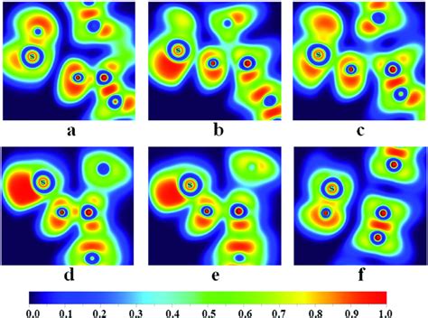 The Two Dimensional Electron Localization Function Elf Color Filled Download Scientific