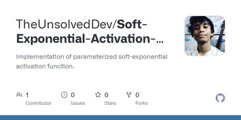 Github Theunsolveddevsoft Exponential Activation Function Implementation Implementation Of