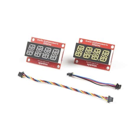 SparkFun Qwiic Alphanumeric Kit Buy In Australia KIT Sparkfun Core Electronics