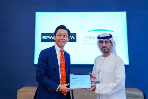 Mbrsc Signs Mou With Spacedata To Advance Digital Twin Technology For Uaes Space And Economic