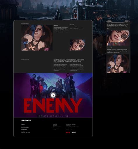 Arcane Redesign Website On Behance