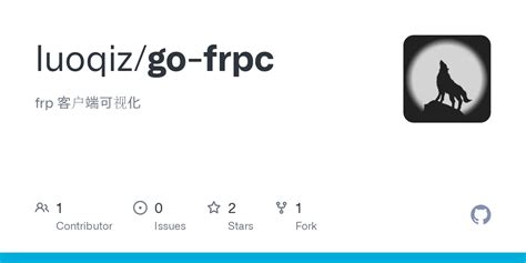 GitHub luoqiz go frpc frp 客户端可视化