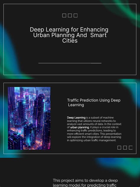 Slidesgo Leveraging Deep Learning For Enhanced Urban Planning Optimizing Traffic Predictions In