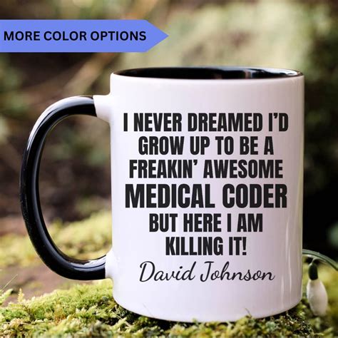 Personalized Medical Coder Mug T For Medical Coder Medical Coder