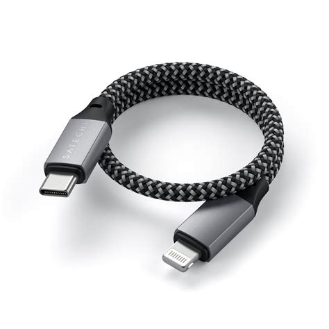 Usb C To Lightning Cable 10 Inches Satechi Apple And Pc Accessories