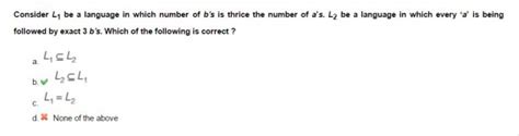 Theory Of Computation Madeeasy Subject Test Theory Of Computation Context Free Language