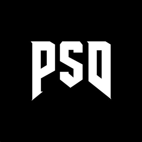 기술 회사의 Psd 글자 로고 디자인 검은색과 색 색상 조합 Psd 로고 Psd 터 Psd 디자인 Psd 아이콘 Psd 알파 Psd 타이포그래피 로고 디자인 프리미엄 벡터