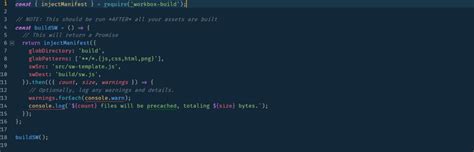 Using Custom Workbox Service Workers With Create React App Without