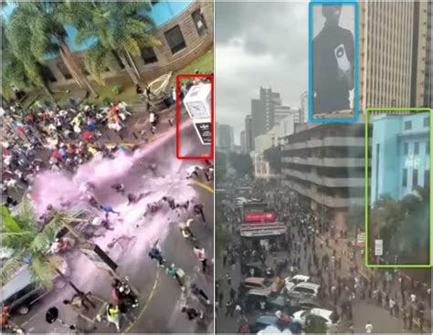 ကင်ညာဆန္ဒပြပွဲက ရေအမြောက်ပစ်ခတ်မှုဗီဒီယိုကို အမေရိကန်ဆန္ဒပြပွဲကဆိုပြီး မှားယွင်းပြောဆို သတင