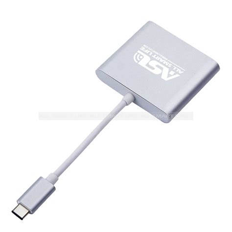 Type C Digital AV Multiport Adapter USB USB C To HDMI Adapter K USB And Type C Charging Port