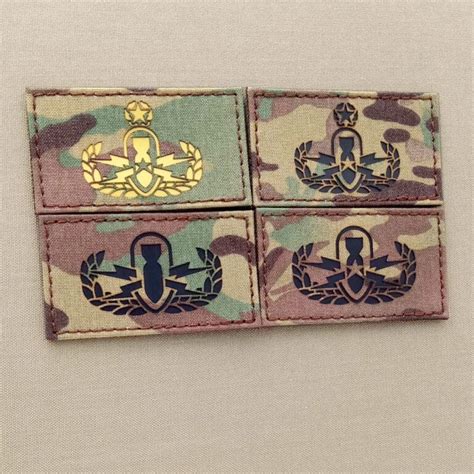 Eod Explosive Ordnance Disposal Badge Patch【shop Now】