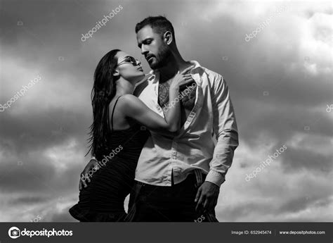 Sensual Couple Love Satisfied Enjoying Romantic Moment Sexy Girl Fit Stock Photo By Tverdohlib