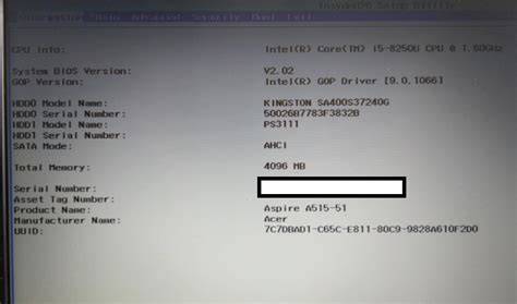 Acer Aspire A Does See The Ssd But Not The Hd Acer Community
