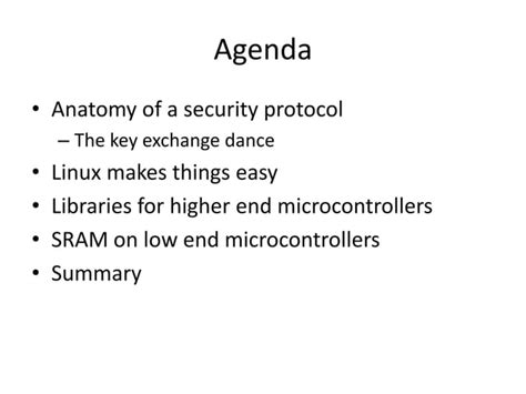 Security Protocols In Constrained Environments Ppt Free Download