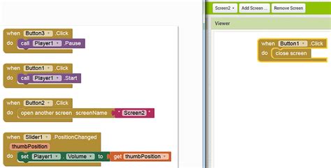 Controling Player After Switching Screens MIT App Inventor Help MIT App Inventor Community
