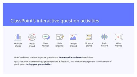 Interactive Classpoint Quiz Examples In Powerpoint Pptx
