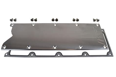 Ls Gen 3 Valley Pan Cover With Gasket Plate Billet Low Profile Knock Sensor Delete Lsx Ls1